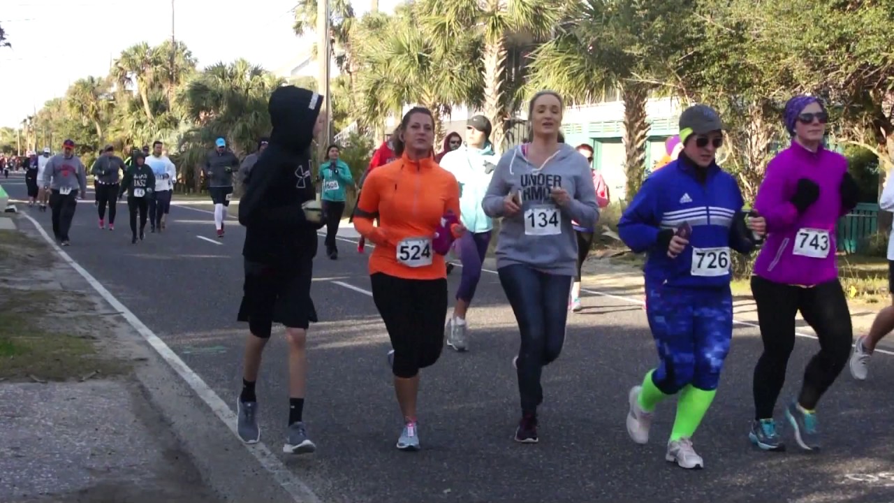 Save the Light Run & Walk - Folly Beach 2017 - YouTube