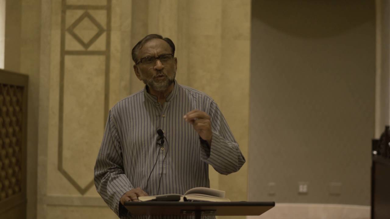 8 Ramadan 1437 - Dr. Y. Khalid Siddiq gives a short talk before Iftar ...