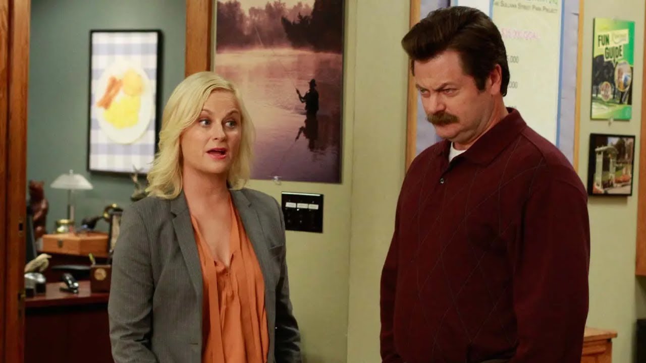 Amy Poehler Spills Parks & Rec Secret: “I’d End Scenes by Kissing Nick ...