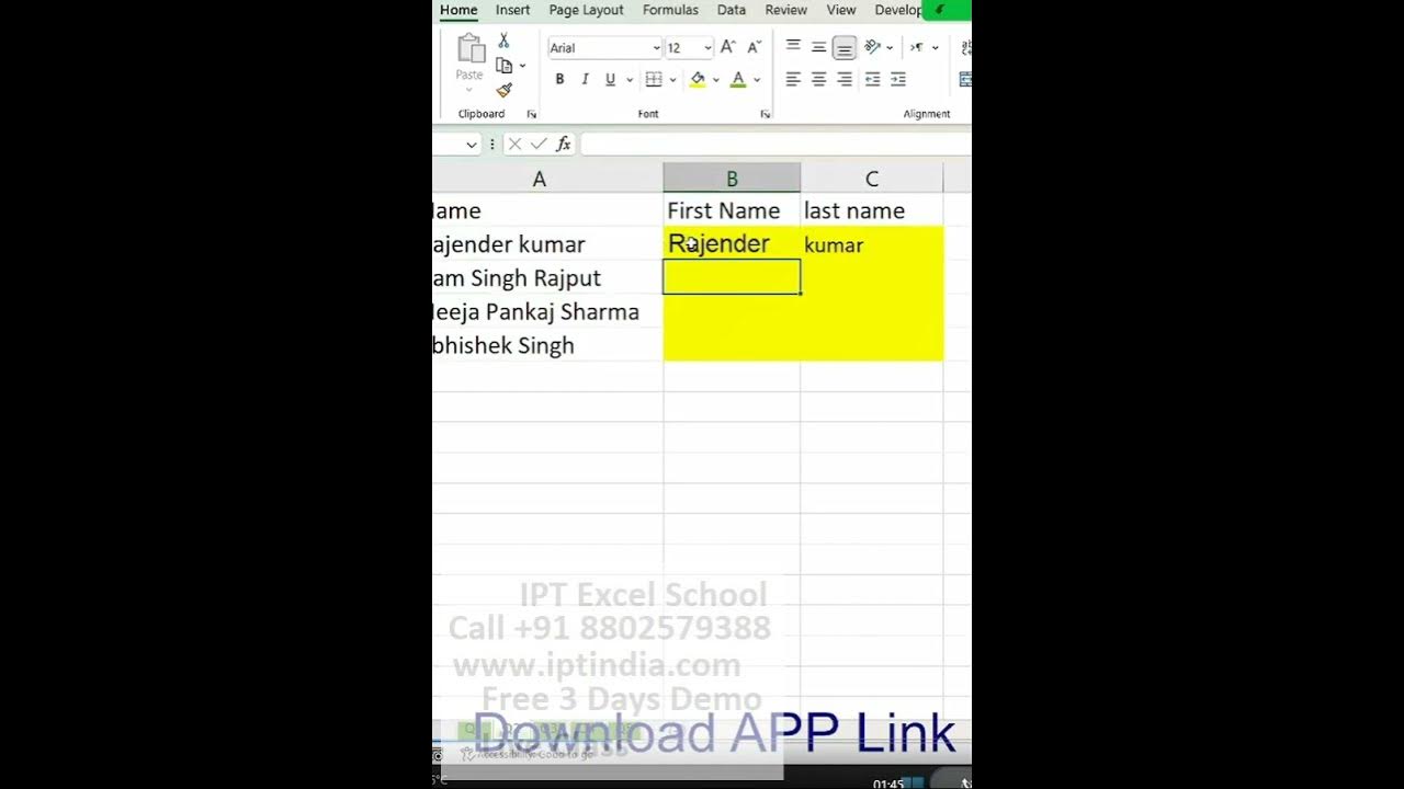 Microsoft Excel Training Shorts Excelcourse Macros Vba Excel Mis Msexcel Iptindia Youtube