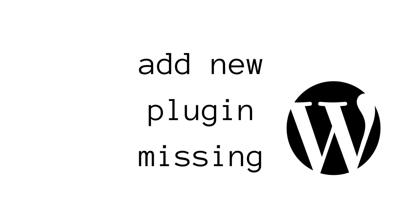 Wordpress Add New Plugin Missing YouTube Wordpress Add New Plugin Missing YouTube