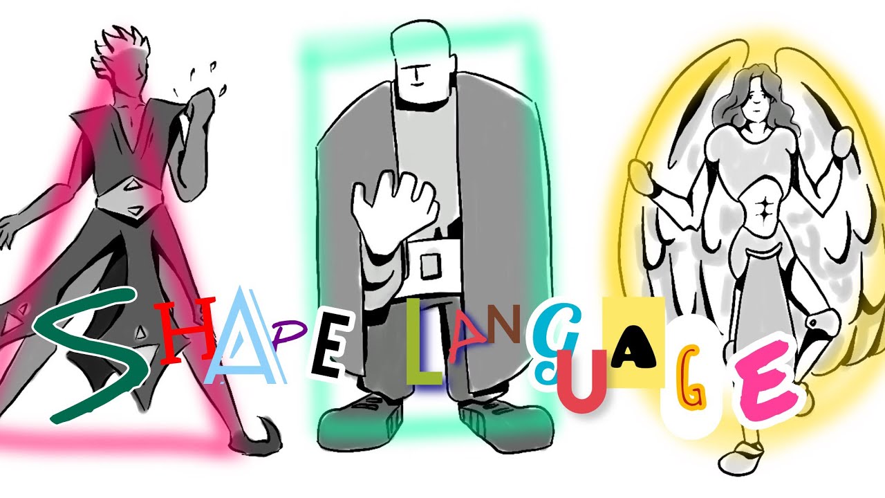 What is SHAPE LANGUAGE ? #art #characterdesign - YouTube
