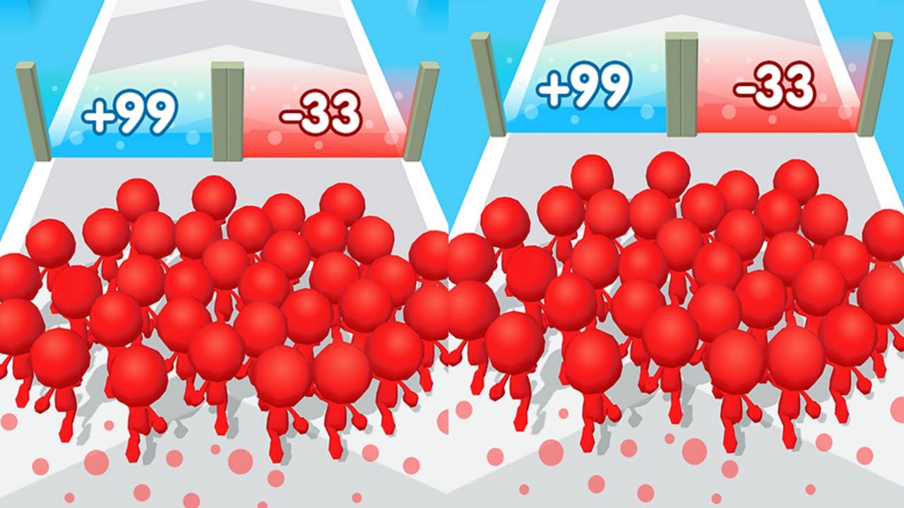 Count Master ( Mobile Gameplay ) Level 124 - Line-up Games - YouTube