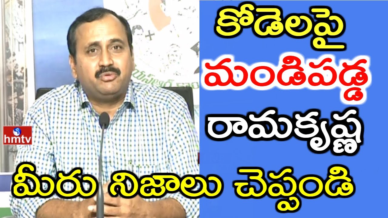YCP MLA Alla Rama Krishna Reddy Fires on AP Speaker over YS Jagan ...