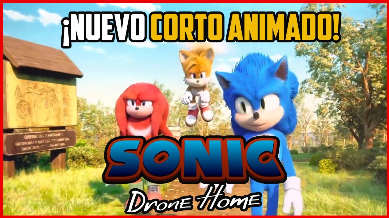 Analisis al NUEVO corto de Sonic 2 La Película - Sonic Drone Home - YouTube
