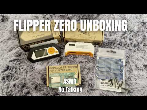 I bought EVERYTHING for the FLIPPER ZERO | No Talking ASMR
