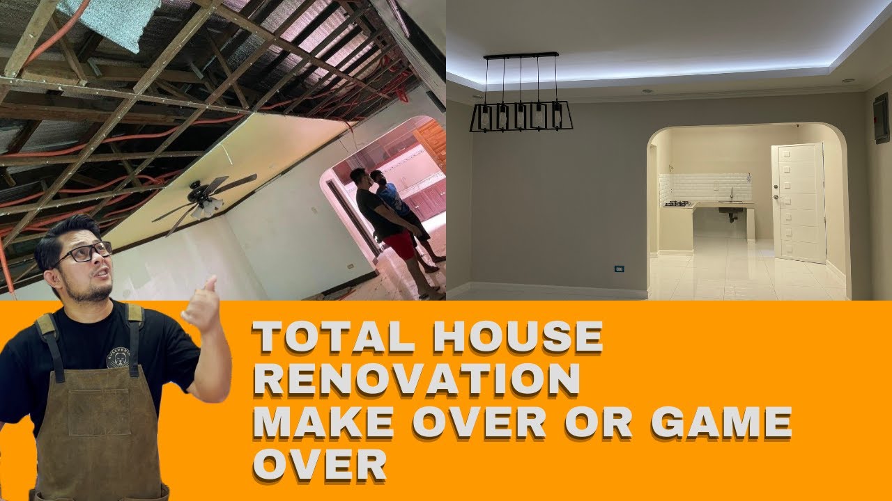 TOTAL HOUSE RENOVATION/MAKE OVER PART 1 - YouTube