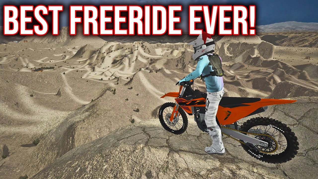 THE BEST FREERIDE PLAYGROUND IN MX BIKES!! (HUGE JUMPS!) - YouTube