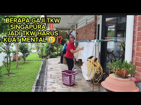 BERAPA GAJI MBAK TKW DI SINGAPURA ‼️JADI TKW HARUS KUAT MENTAL‼️BAEKNY INVESTASI EMAS/TANAH ⁉️