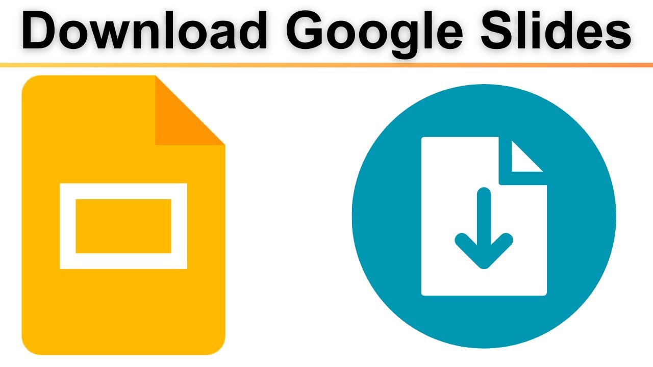 How to Download a Google Slides Presentation - YouTube