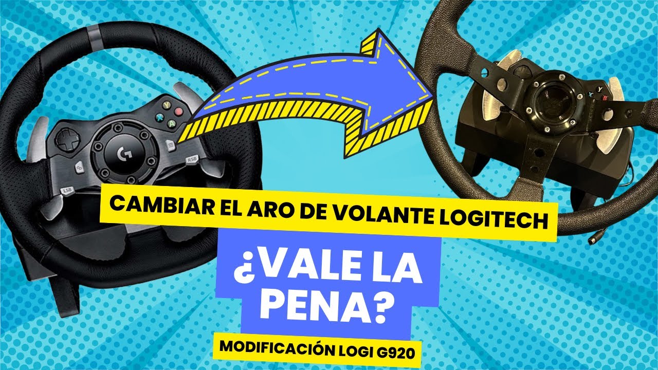 Cómo Cambiar el Volante del Logitech G920 por uno Más Grande (Custom ...