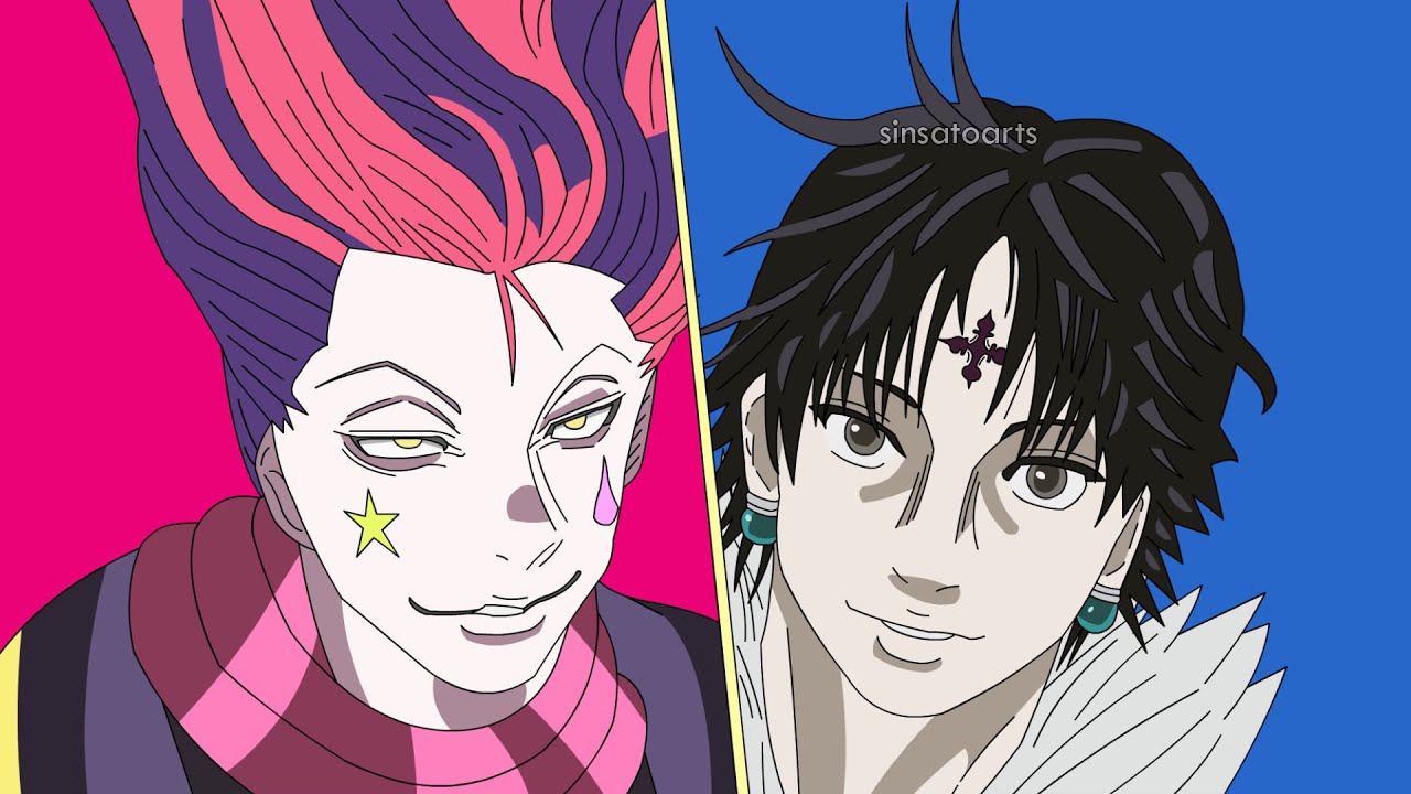 Hisoka vs Chrollo - Scene with Voices - [Fan Animation] - Hunter x ...