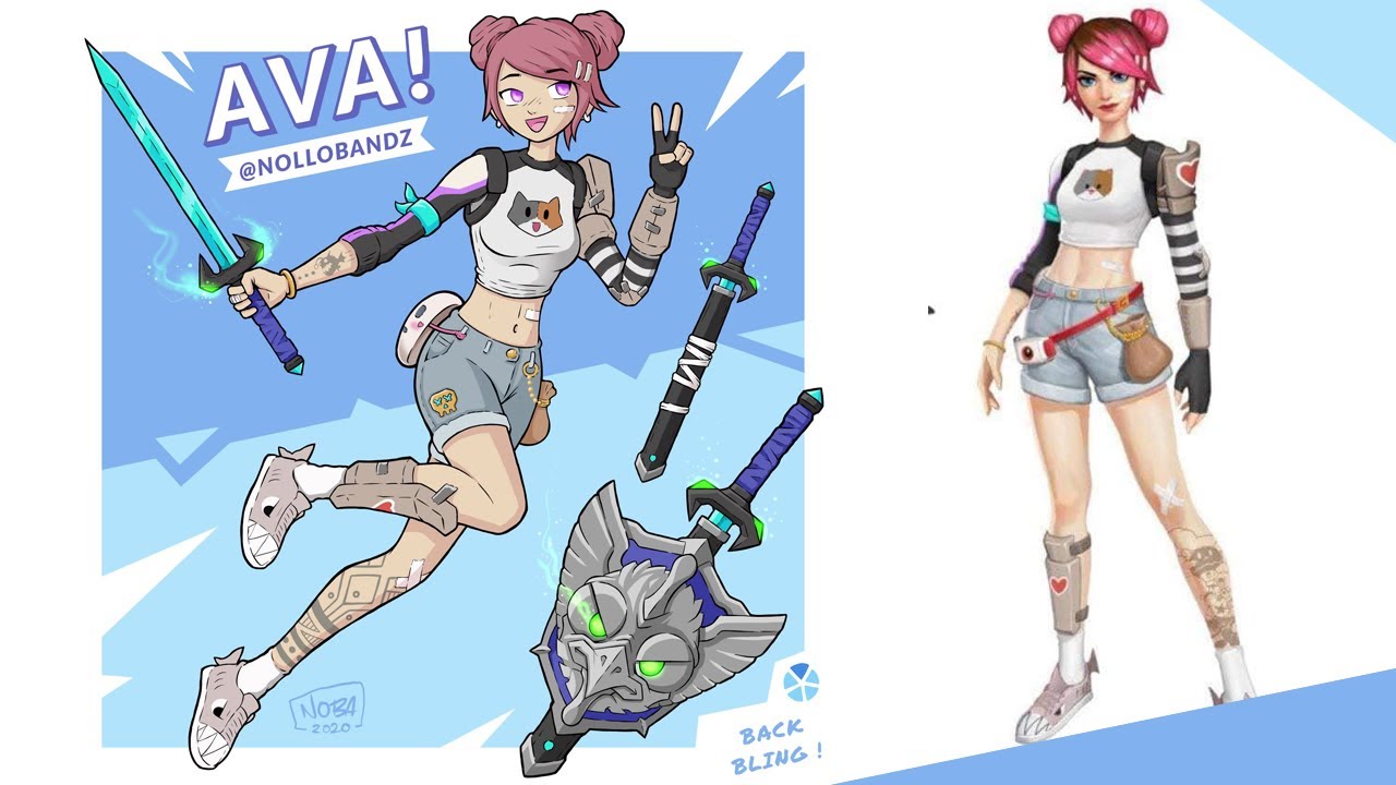 Nueva Skin De AVA Llegara Pronto A Fortnite - YouTube