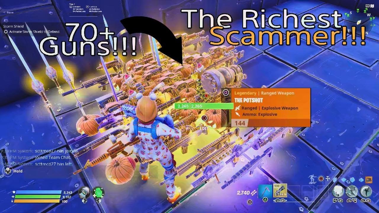 The Richest scammer Gets scammed (Scammer Gets scammed) Fortnite Save ...