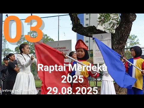 V2159(03) Raptai tarian Hari Kebangsaan. Raptai Merdeka 2025 Kuantan ...