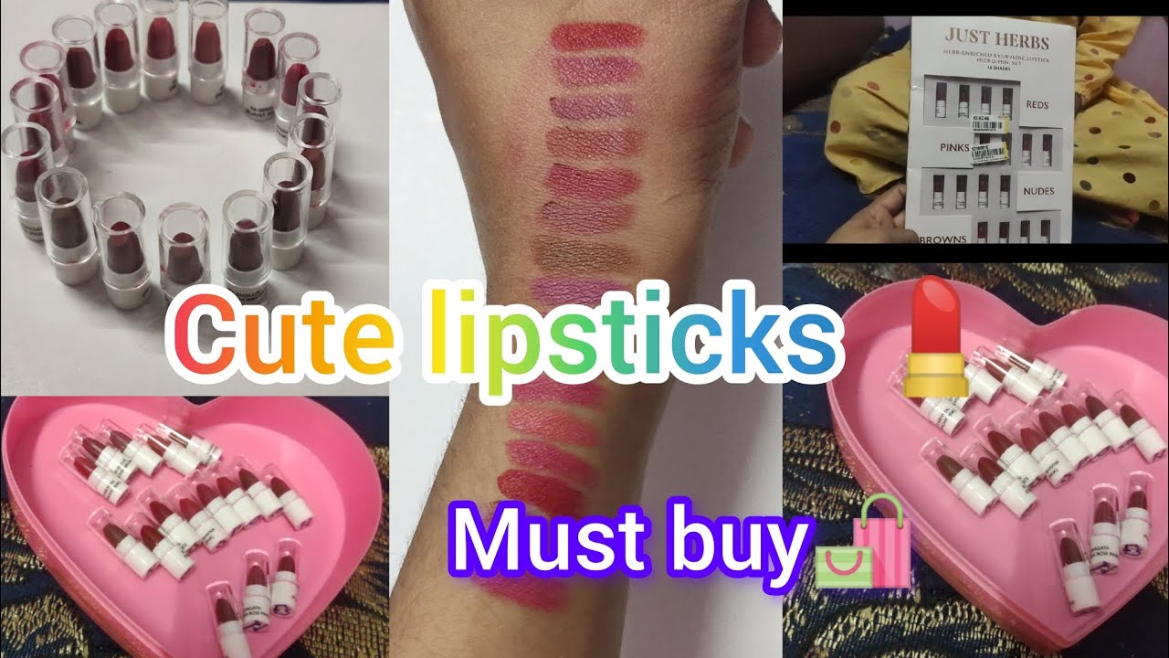 My mini lipsticks collection💄 - YouTube