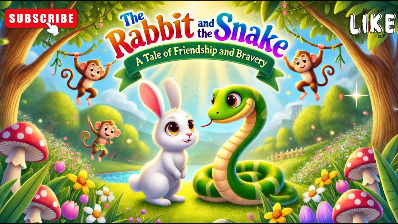 The Rabbit and the Snake: A Tale of Friendship and Bravery - YouTube