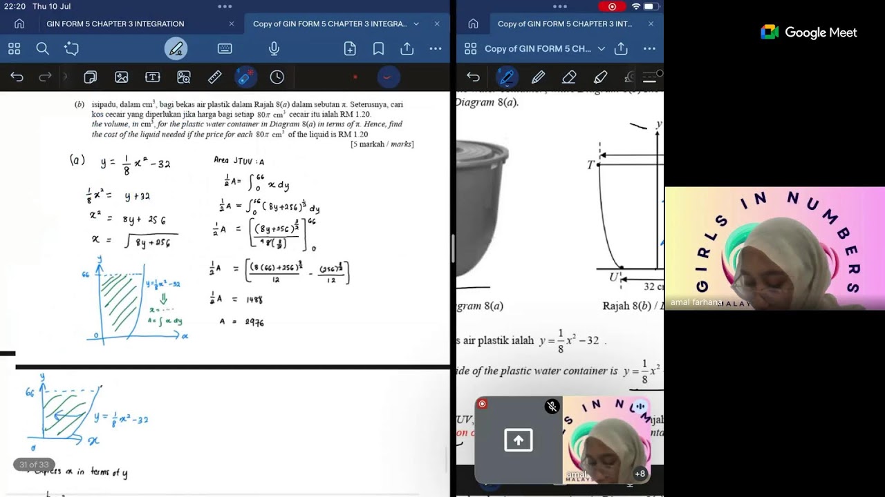 Form 4 Chapter 3(Systems of Equations) & Form 5 Chapter 3(Integration ...