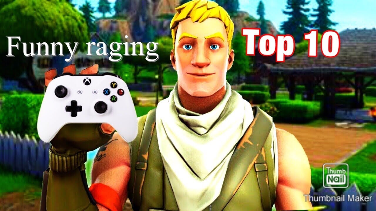 Funny raging / Fortnite - YouTube