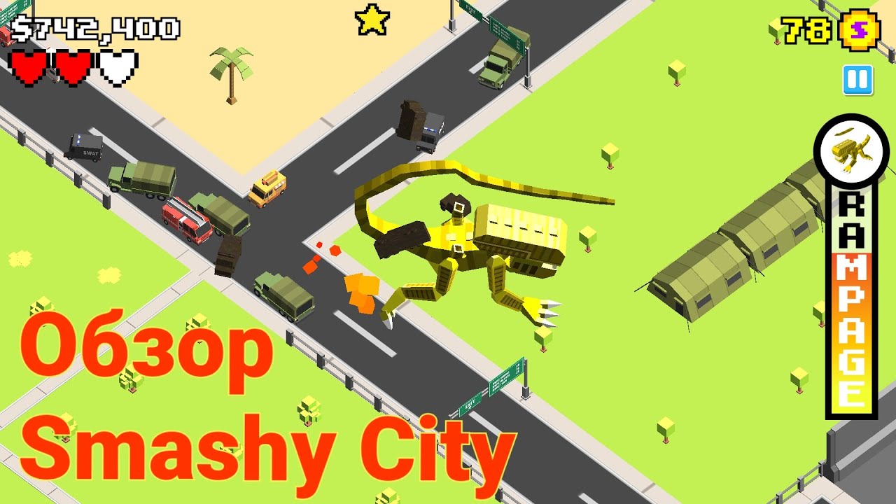 Обзор - Smashy City - YouTube Обзор - Smashy City - YouTube