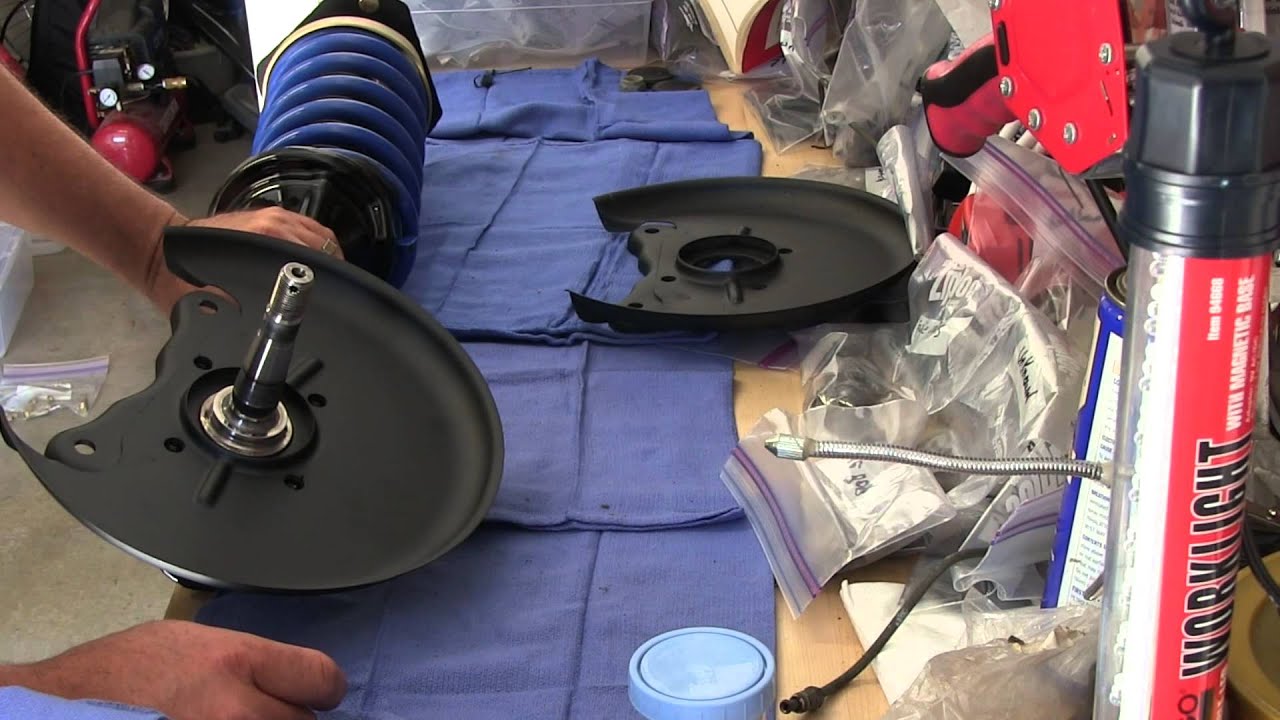 VLog 20 Mazda RX3 Front Strut Reassembly - YouTube