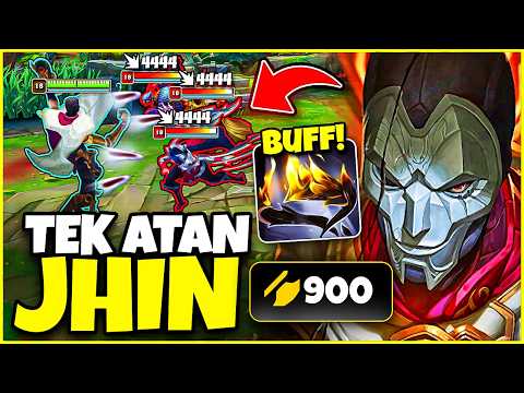 RANK ATLAMAK İSTİYORSAN BU JHİN BUİLDİNİ DENE! (+900 AD)