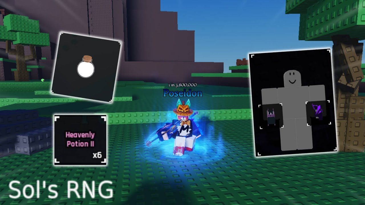 Sử Dụng 6 Heavenly Potion II Cùng 2 Găng Tay Mạnh Nhất Trong Sol's RNG ...