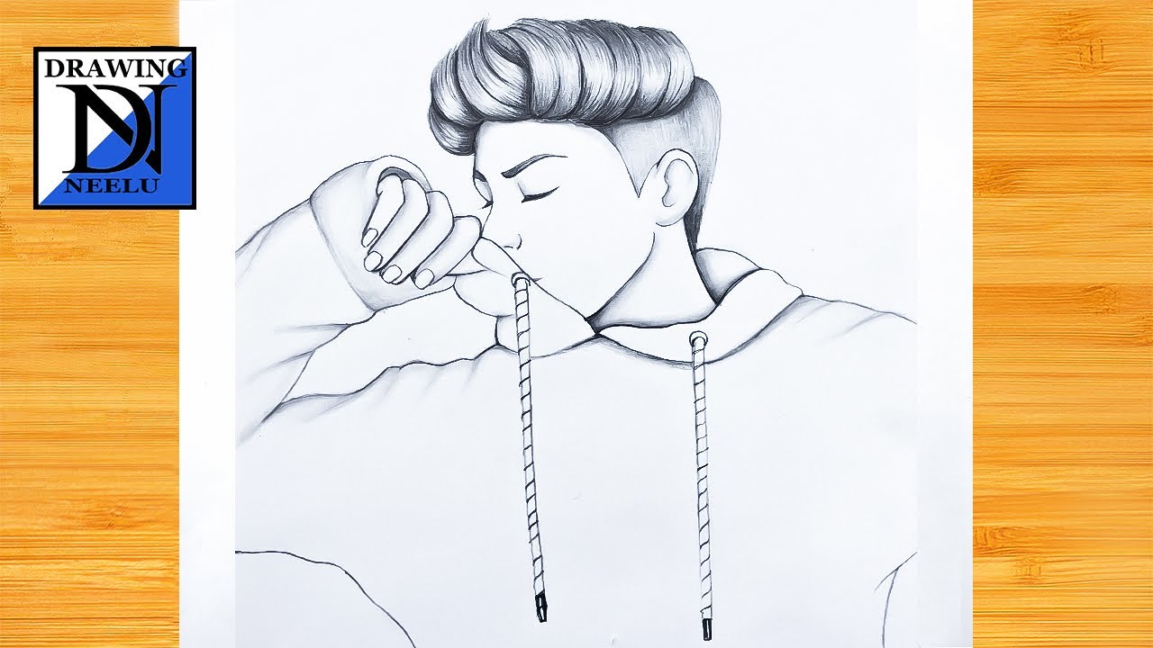 How to draw a Attitude Boy || Step by Step pencil drawing || Drawing ...