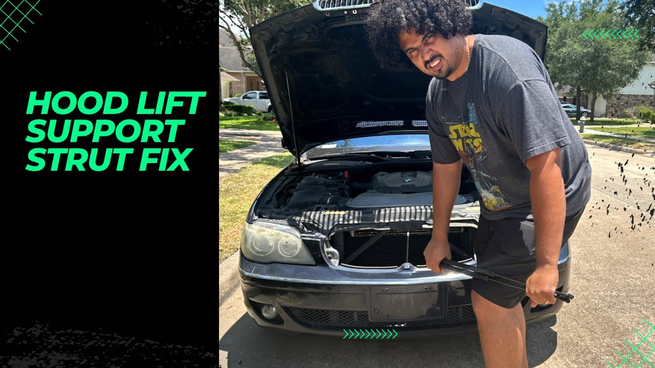 Hood Lift Support Strut Shock Spring Damper replacement BMW 750li ...