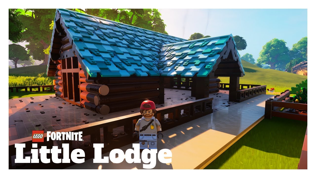 LEGO Fortnite: Little Lodge Tutorial - YouTube
