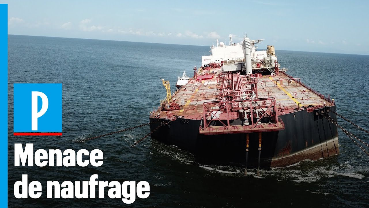 Un pétrolier contenant 1,3 million de barils menace de chavirer - YouTube