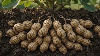 I filmed it for 90 days #90 Days of Peanut Growth 🌱🥜 | From Seed to Harvest!