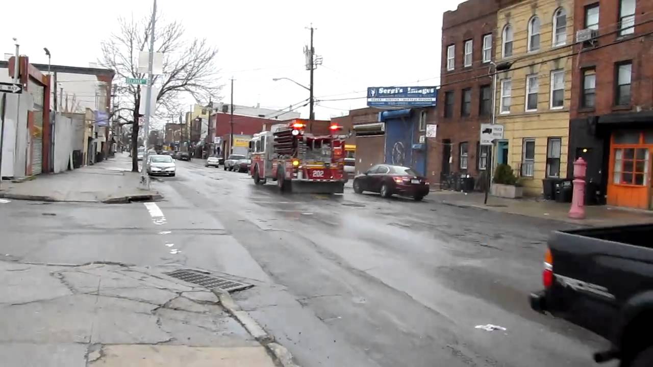 fdny engine 202 red hook - YouTube