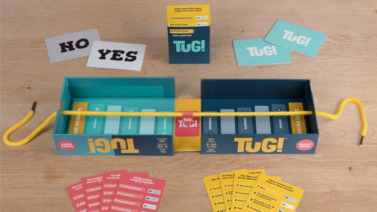 TUG! - The Tug of War Triva Game - YouTube