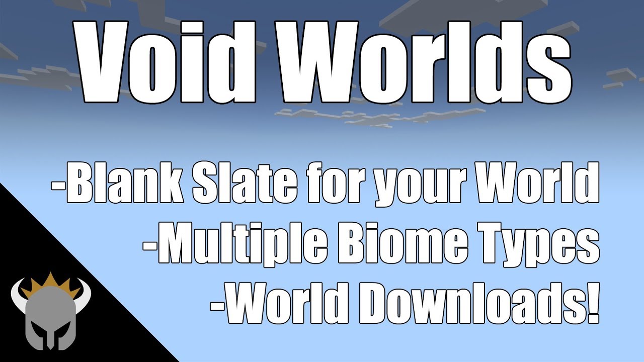 How to Get Void Worlds in Minecraft Bedrock (w/ WORLD DOWNLOAD) - YouTube