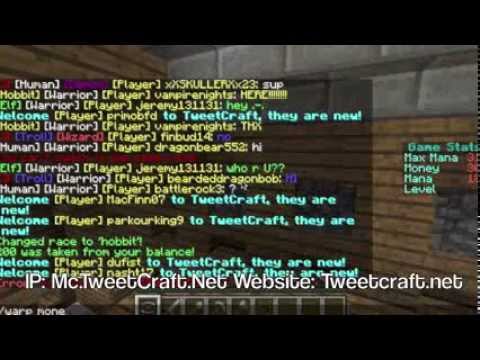 MC.TWEETCRAFT.NET - A Minecraft Server from monman11 - YouTube