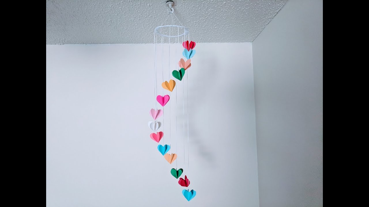 Paper Wall hanging | paper craft easy | creative corner - YouTube