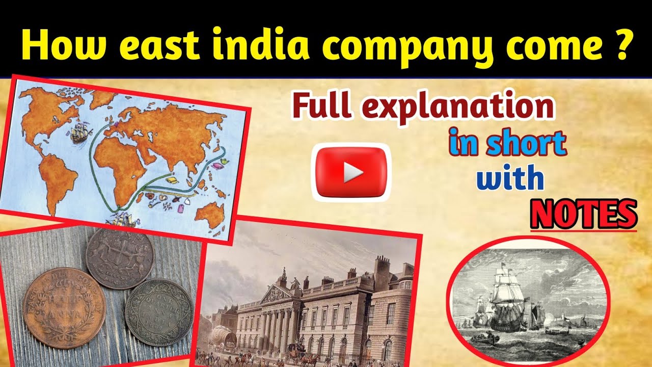 How East India Company Come? || Notes || Modern Indian History || NCERT ...