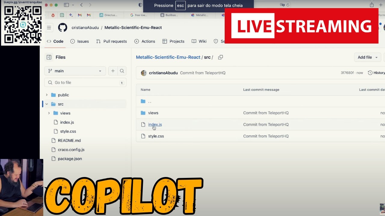 Programando Com Github Copilot Do Zero Ao Vivo Live Coding Youtube