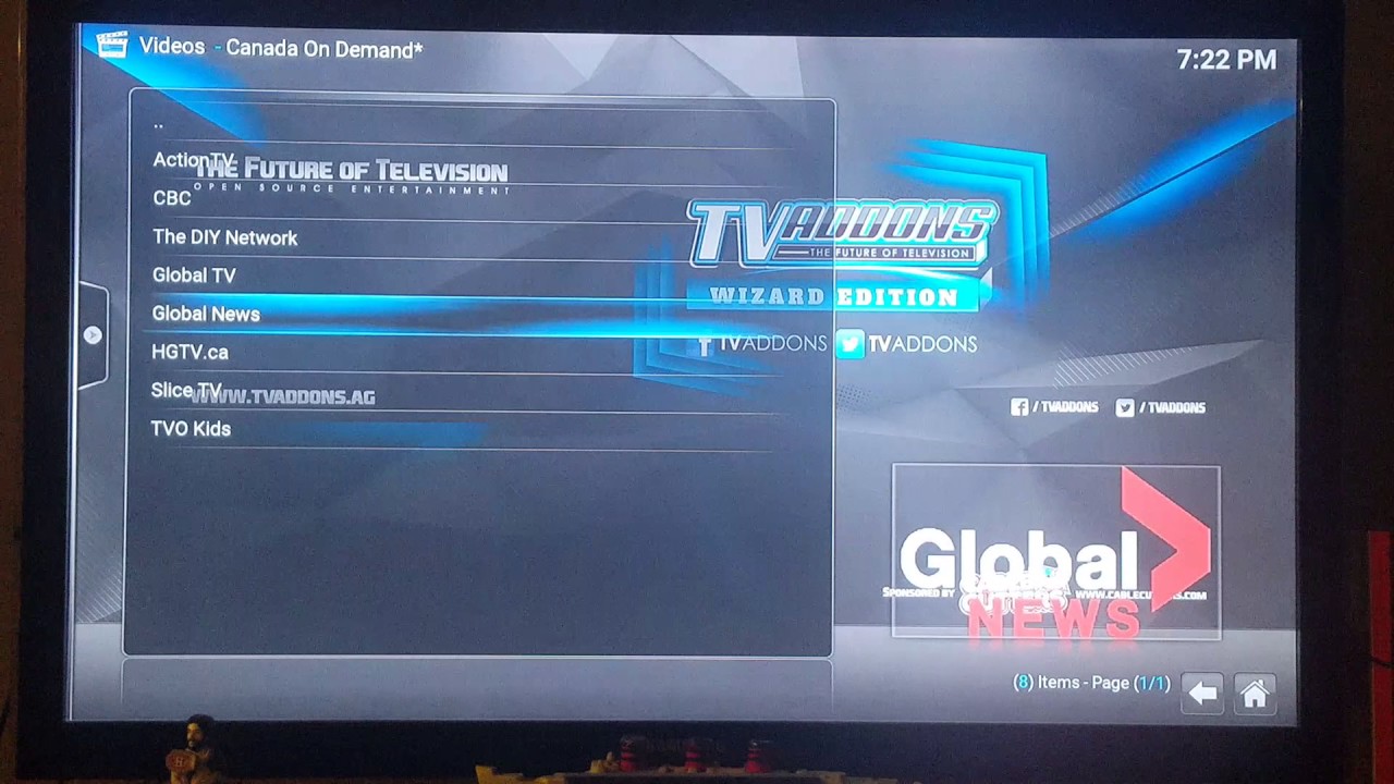Kodi Canada on MMC Box - YouTube