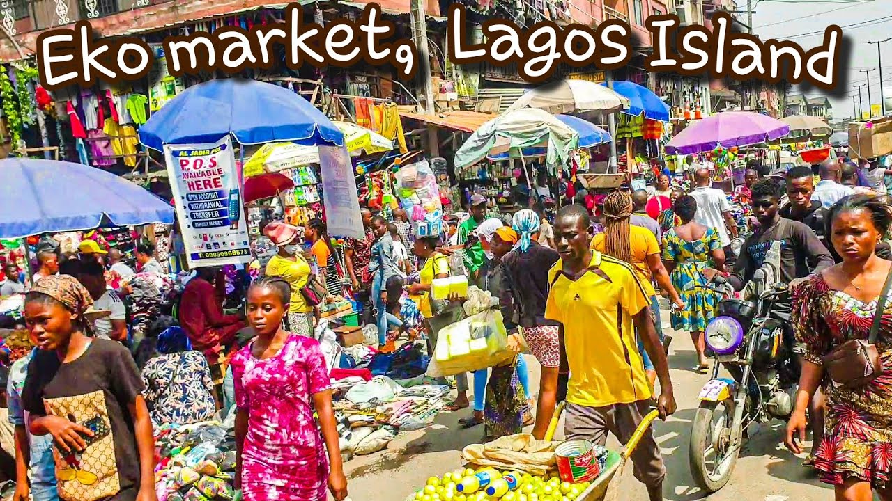 The DIRTIEST and BIGGEST Market in Lagos?| BALOGUN/DOSUNMU MARKET ...