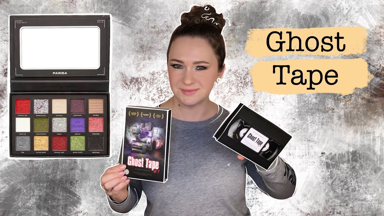 Parisa Ghost Tape. Свотчи, четыре макияжа, стойкость. - YouTube