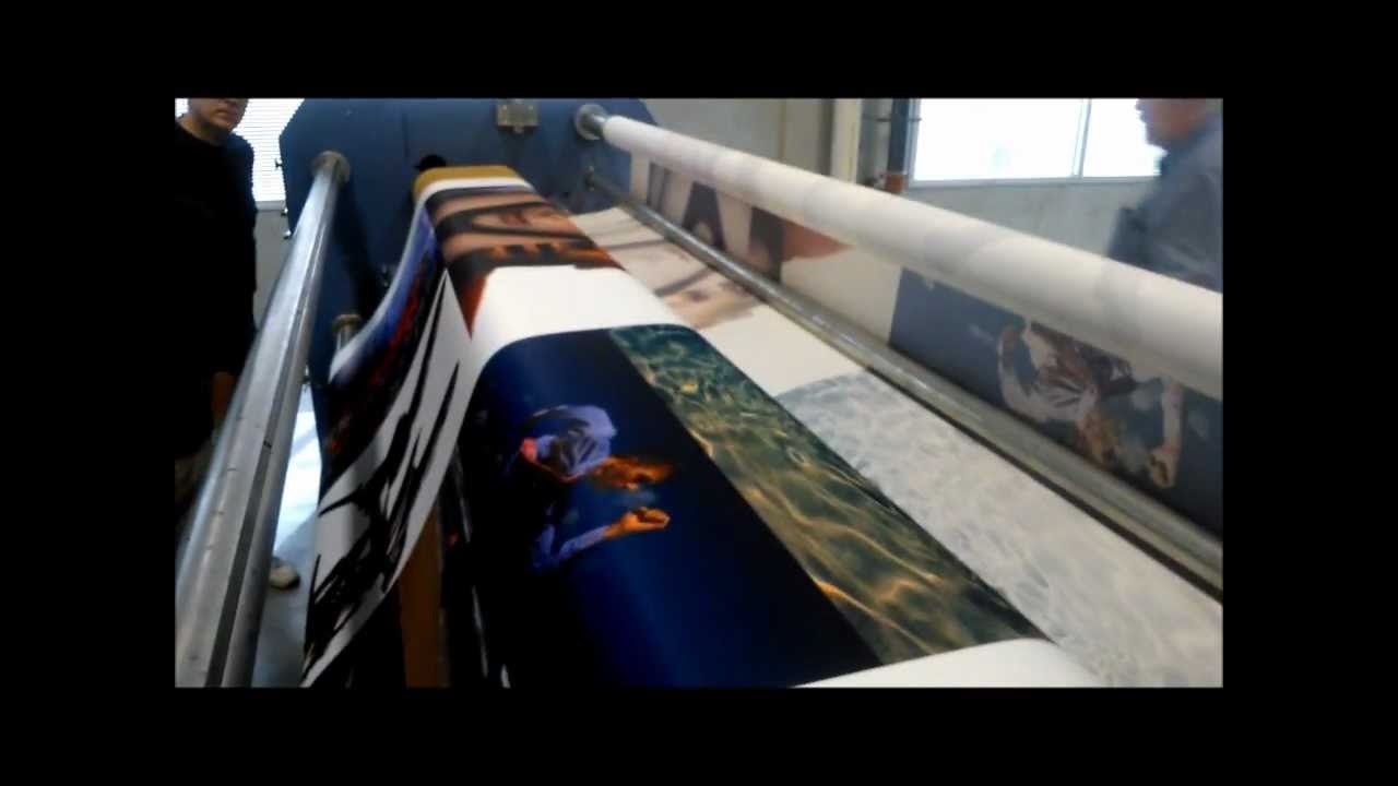 Dye Sublimation Heat Transfer Process - YouTube