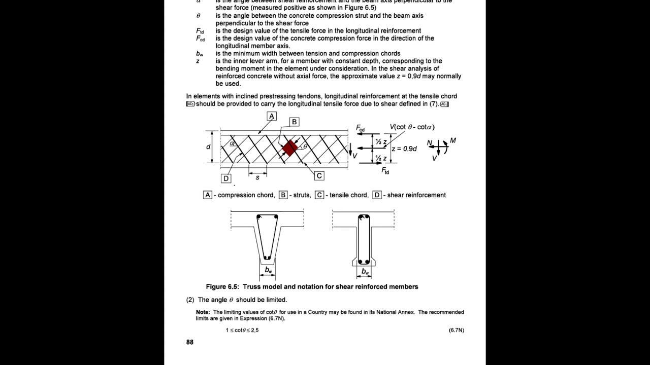 [midas nGen Tutorial] Tip_04. Angle of the Concrete Struts - YouTube