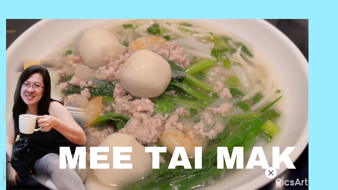 One dish meal -MEE TAI MAK😋😋 - YouTube