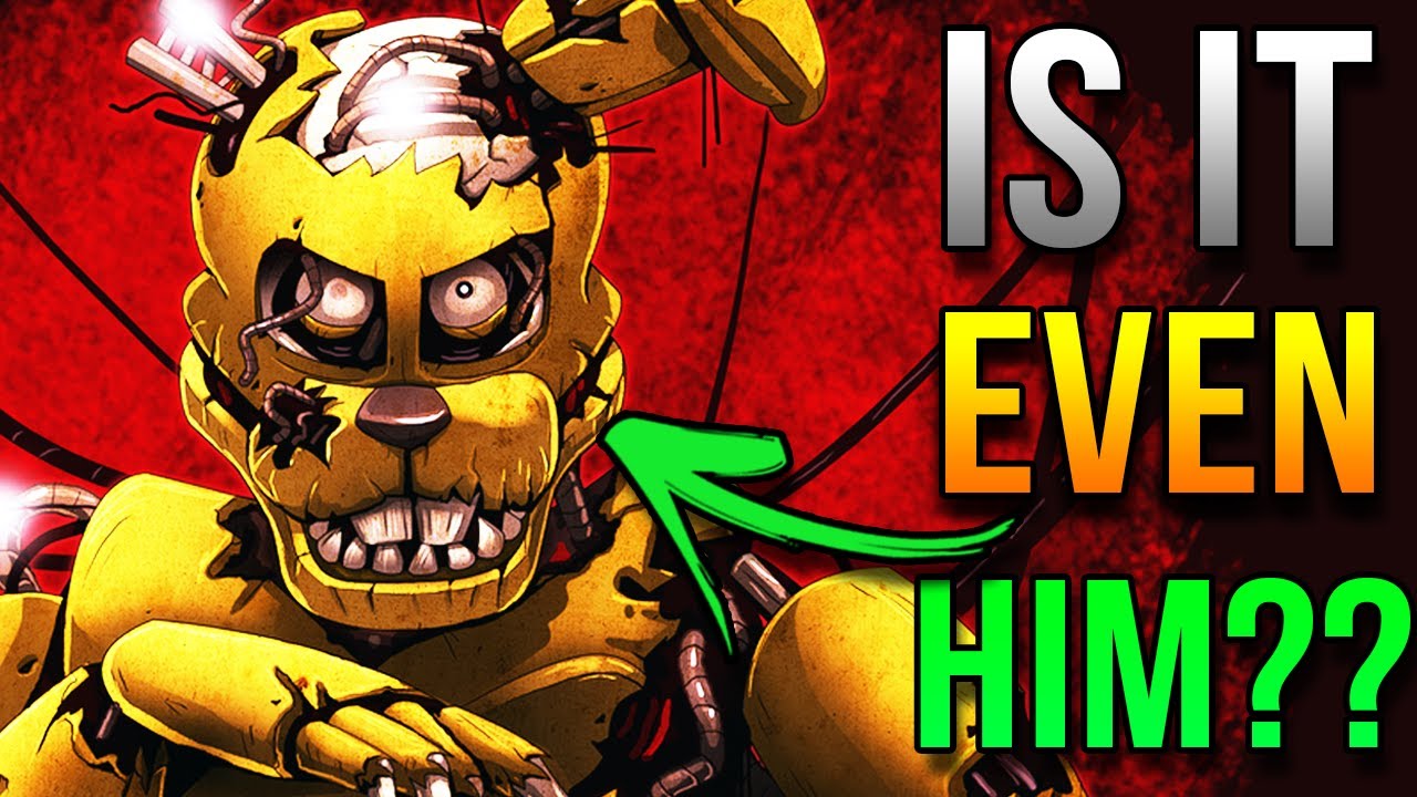 The REAL REASON SpringTrap Looks Different in FNAF6 - YouTube