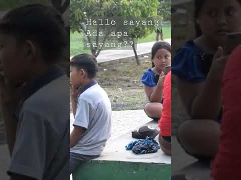 bocil bilang sayang didepan Tante ,tantenya baper 🤣🤣🤣 prank