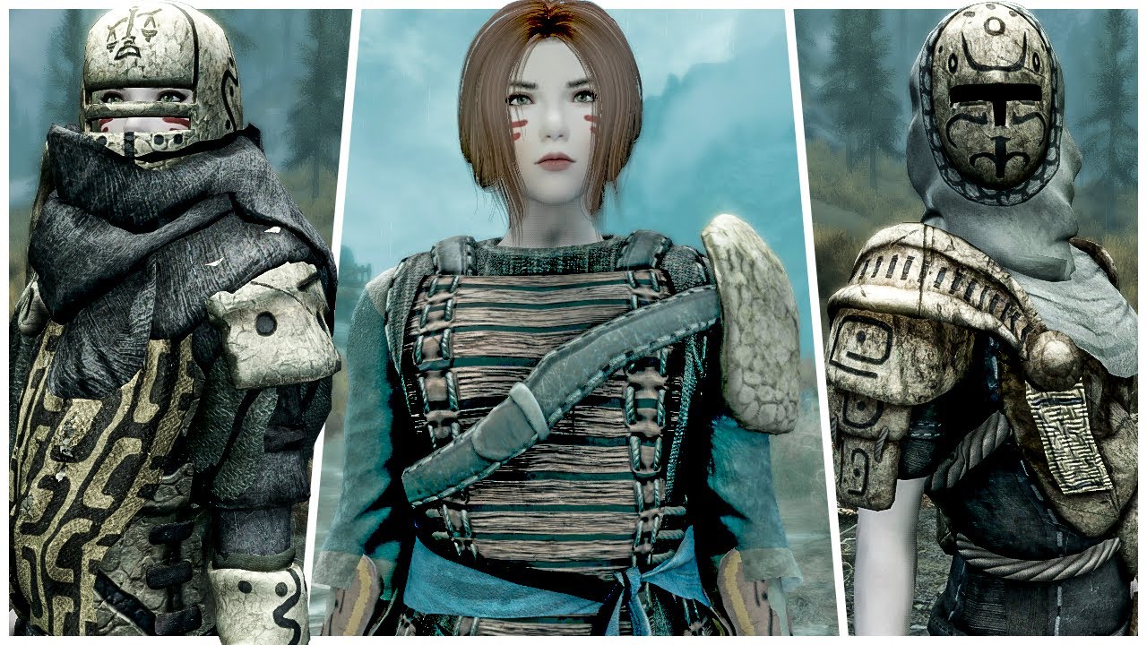 Skyrim Outfit Mods - Armors of the Velothi Pt Showcase - YouTube