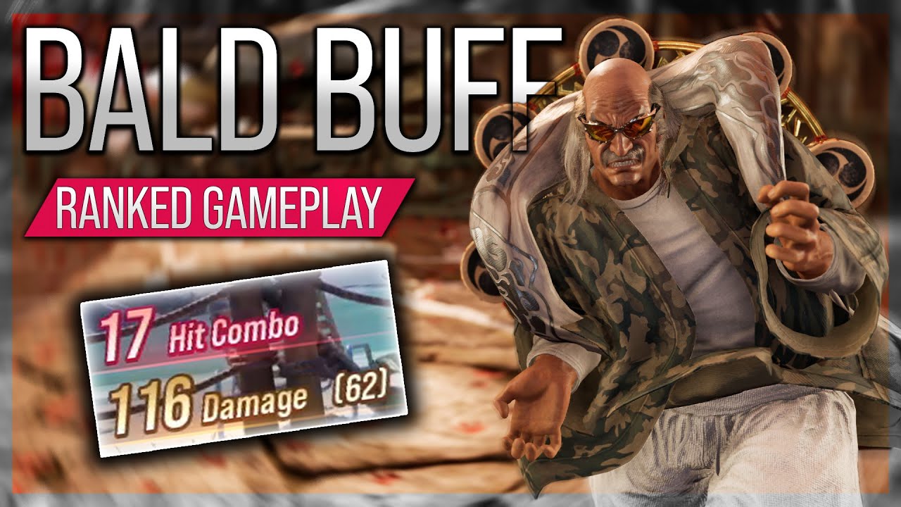 Bald Character For Bald Streamer | Tekken 8 Ranked Gameplay - YouTube