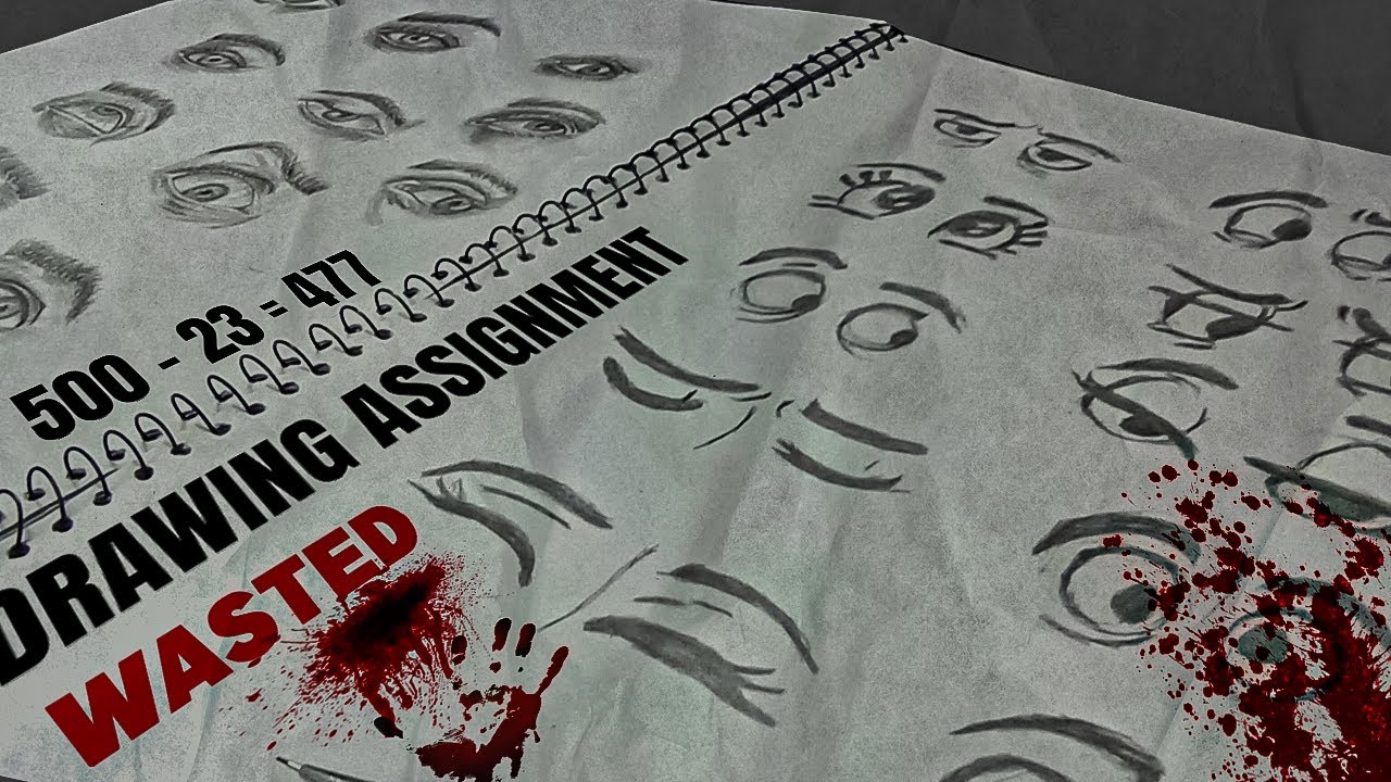 Drawing Assignment 500 - 23 = 477 WASTED #artist #sketching # ...